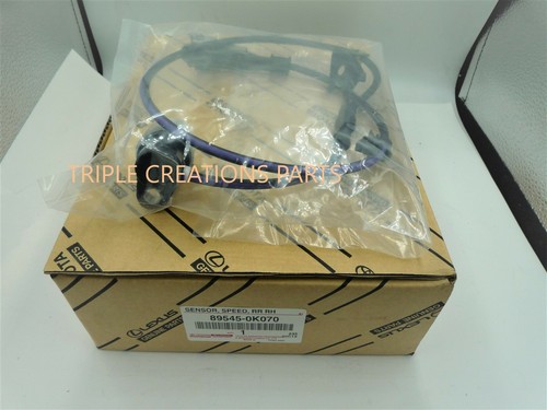 89545-0K070 Genuine Toyota Sensor Speed Rr RH 895450K070 OEM | eBay