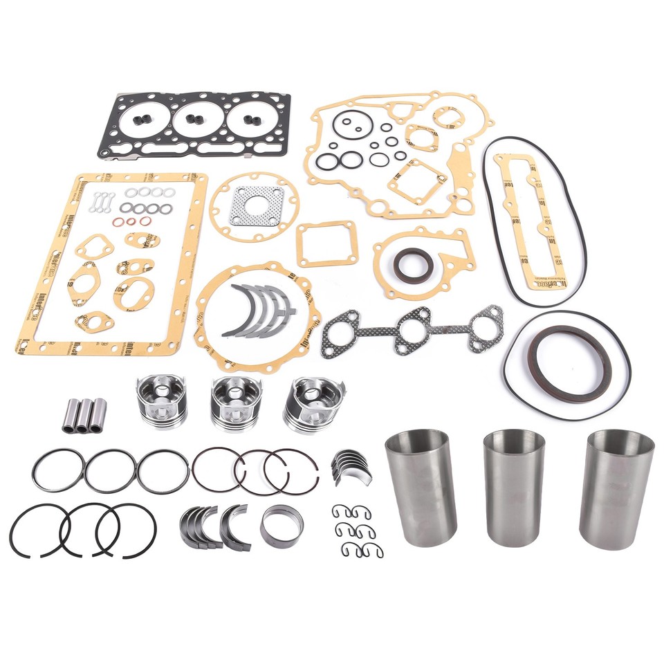 D1105 Overhaul Kit STD Engine Parts for Kubota D1105 Rebuild Kit KX61-2 ...