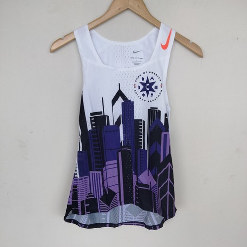 Nike Chicago Marathon AeroSwift Dri-FIT ADV Running Singlet FV6335-100 ...