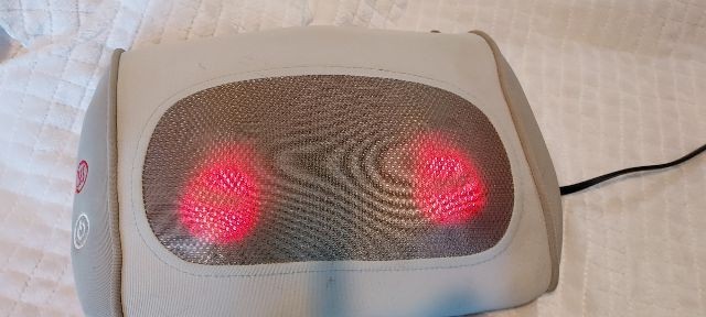 HOMEDICS HEATED ROTATING MASSAGER SHOULDER BACK MODEL SP-97HJ 6' WIRE ...
