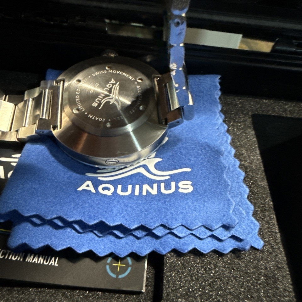 Men's Aquinus Immersius Diver Watch - Automatic/ Limited Ed./Swiss | eBay