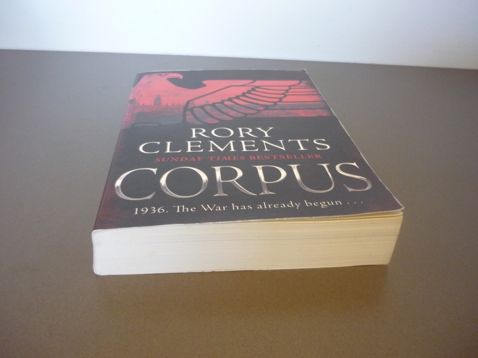 RORY CLEMENTS THRILLER - CORPUS - BOOK 1 TOM WILDE - COMBINE POSTAGE ...