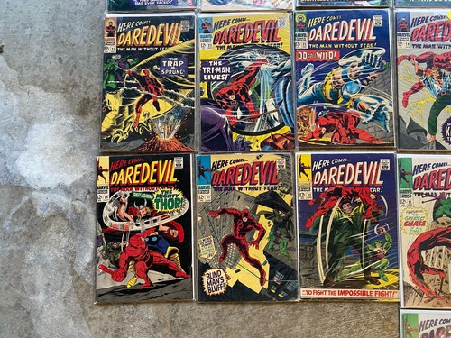 Silver Age Daredevil Comic Lot - 25 Comics - Issues 10-40 Good-Very Good- Fine | eBay