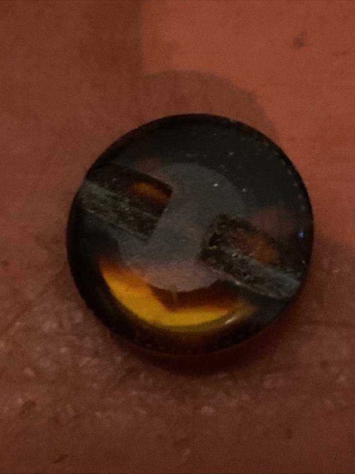 Very Old Vintage Glass Button | eBay UK