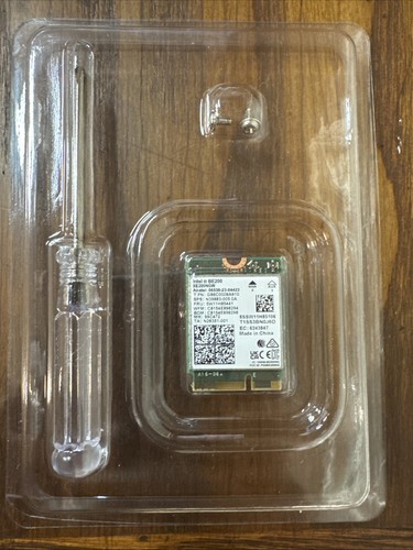 Intel BE200 WiFi 7 M.2 Key E Wireless Card Tri-Band Network Bluetooth5 ...