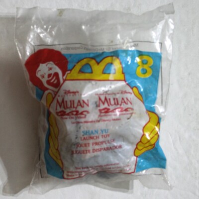 Shan Yu Launch Toy 1998 McDonald's Mulan Premium #8 Disney | eBay