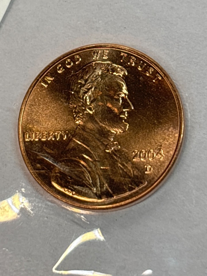 2004 D Penny &-Penny Blank Planchet Coin (Cent) Mint Sealed Set. | eBay