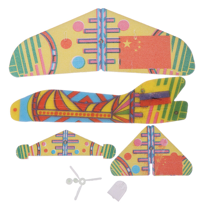 1X Magic roundabout combat aircraft foam paper airplane model toy for ...