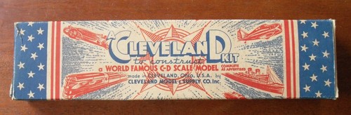 Vintage Cleveland Model airplane 1/2" Scale Douglas O-38 Dwarf kit D-43 ...