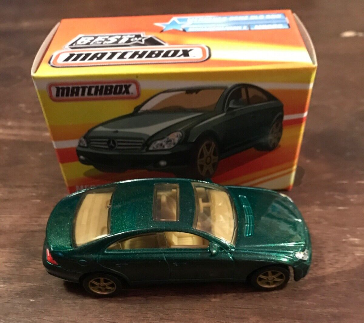 Matchbox Mercedes-Benz CLS 500 MBX ‘16 Best Of Matchbox Green Loose ...