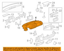 GM OEM Instrument Panel Dash-dash 23224742 for sale online | eBay