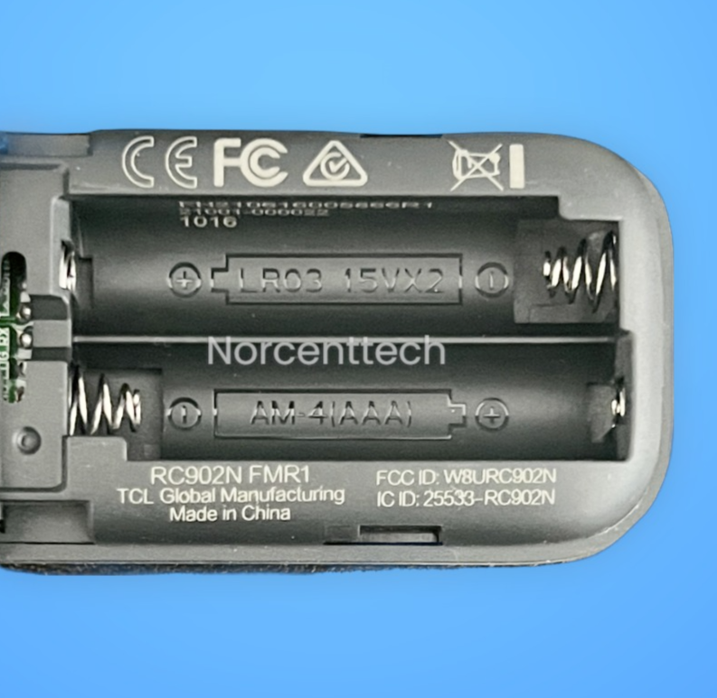 Original TCL RC902N FMR1 Voice Remote Control For 5-Series QLED 4k TV ...