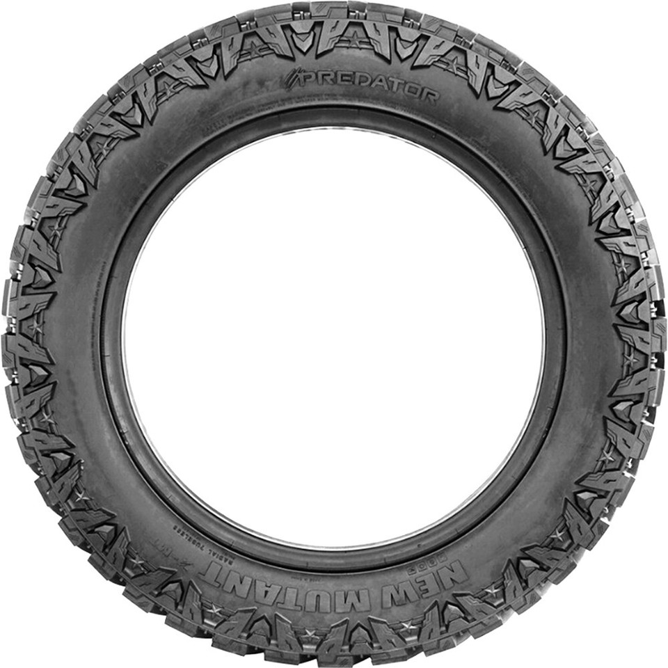4 Tires Predator New Mutant X-MT LT 285/70R17 Load E 10 Ply MT M/T Mud ...