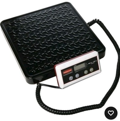 Rubbermaid Commercial shipping Digital Receiving Scale 400lb Capacity ...