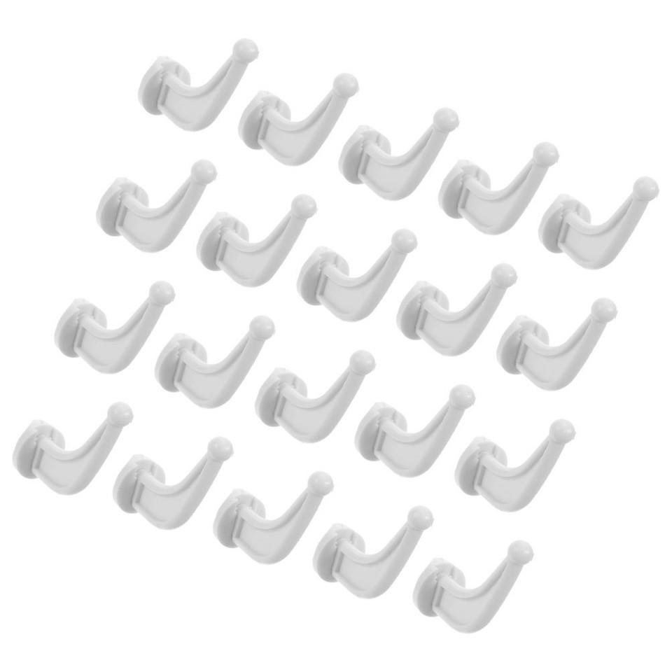 20 Pcs Hotel Radiator Robe Hooks Bathroom Towel Holder Hat Hanger ...