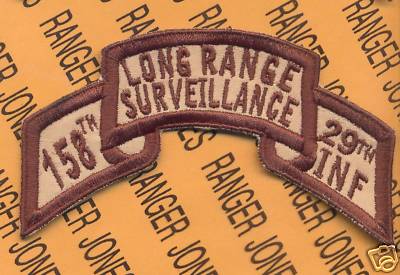 158th Inf Det LRS Airborne Ranger 29 Div MDARNG patch D | eBay
