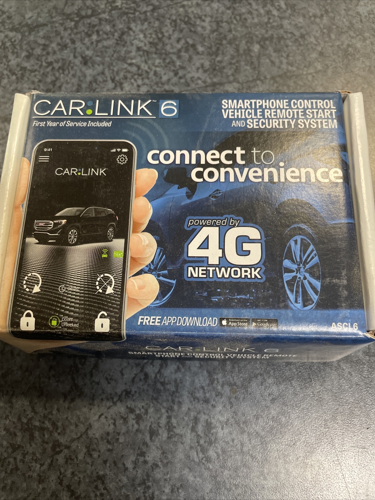 Car Link ASCL6 GPS Vehicle Locator with Remote Start Interface for sale ...