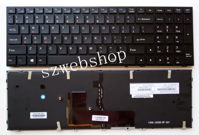 New for Clevo P650SG P651SG P650SE P651SE P655SE Keyboard US Backlit ...