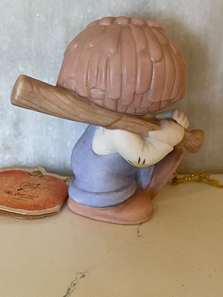 Bumpkins Fabrizio Baseball Bat Boy Lil' Slugger Figurine EUC | eBay