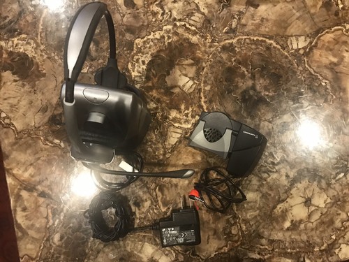 Plantronics CS361N Over Head Mono Wireless Headset System + HL10 Lifter ...