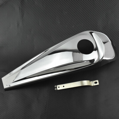 All Chrome Dash Fuel Console Cover Fit For Harley Touring Road Glides ...