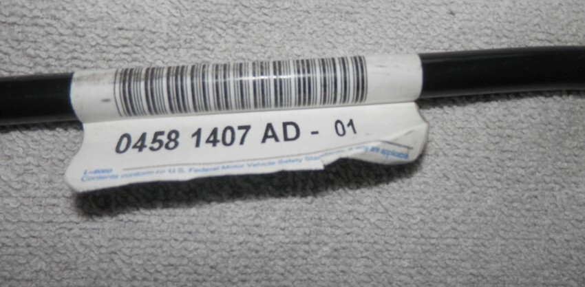 OEM Mopar Fuel Vapor Canister Supply Tube 4581407AD~2014-21 Charger ...