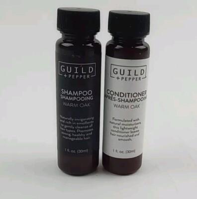 Guild + Pepper Shampoo Conditioner Warm Oak 1 Oz Gilchrist And Soames ...