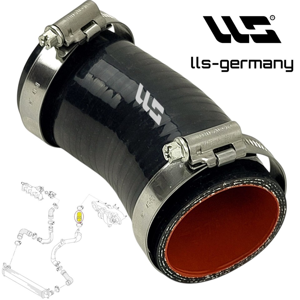 Tuyau De Charge En Silicone Renforcé Pour VW POLO V 1.2 1.6TDI ...