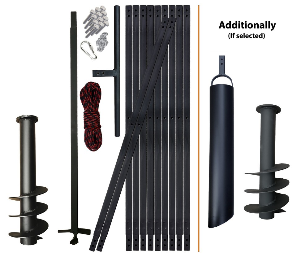 PWSAM WATER WELL DRILLING KIT HAND WELL AUGER DIY 3 - 55 FT + Bailer | eBay