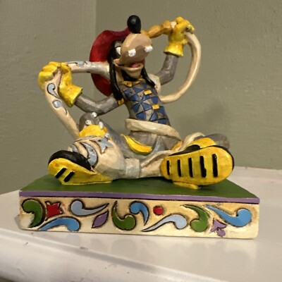 Disney Jim Shore Showcase Collections. Goofy The Fire Fighter | eBay