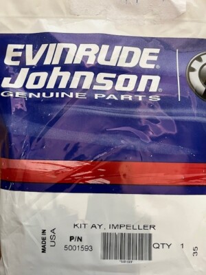 Evinrude Johnson OMC Outboard Motor OEM Impeller Kit 5001593 | eBay