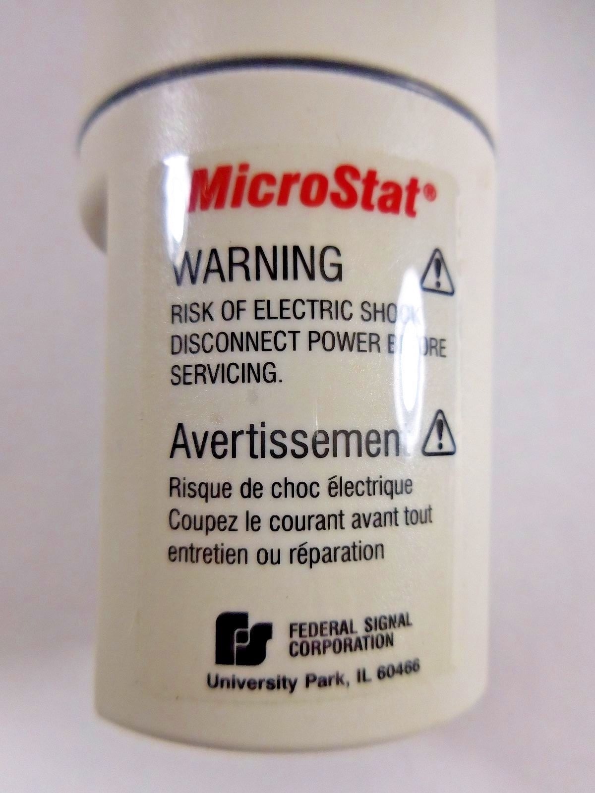 Federal Signal Microstat MSL3 Type 4x Light Tower 3 Position 5 Colors ...