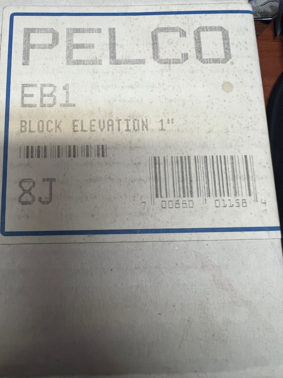 Pelco EB1 Camera Block Elevation 1" New In Box | eBay
