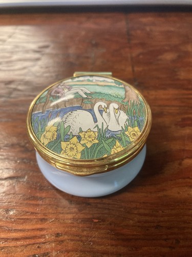 FRANKLIN MINT ENGLISH ENAMELS "POETRY OF LOVE" ALFRED LORD TENNYSON ...