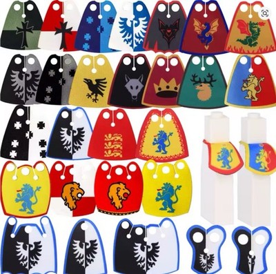 CUSTOM LEGO CAPES! STAR WARS/ CASTLE KNIGHT AND MORE! | eBay