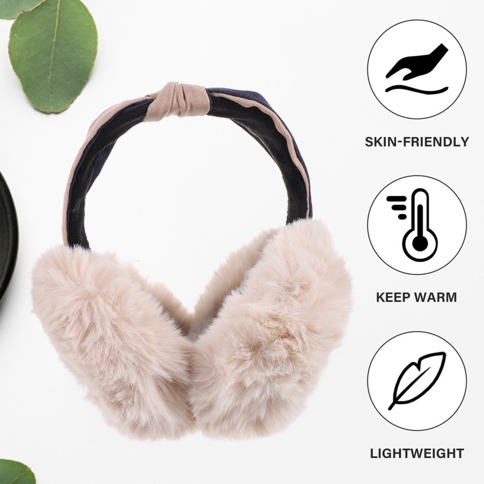 Winter Warm Earmuff Lovely Earmuff Plush Earmuff Ear Warmer Cover ...