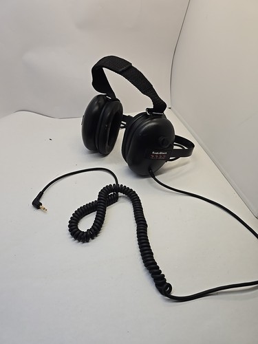 Radio Shack Noise Reducing Race Scanner Headphones Black Adjustable ...