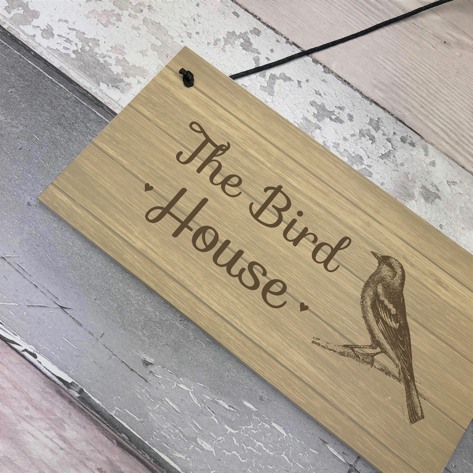 The Bird House Sign Garden Shed Summerhouse Sign Home Gift For Mum Nan ...