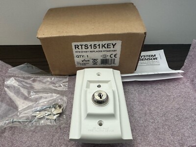 NEW SYSTEM SENSOR RTS151KEY REMOTE TEST SWITCH FREE SHIPPING !!! | eBay