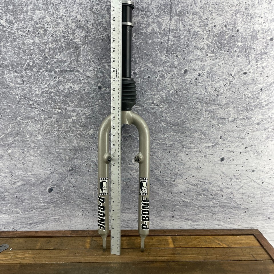 Cannondale P Bone Fork 26 in Shock Vintage Headshok 1.5 in 90s Gold ...