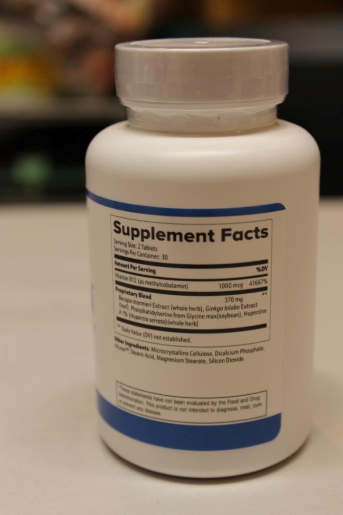 Vitality Now Youthful Brain Memory Health Supplement Tablets - 60 Count ...