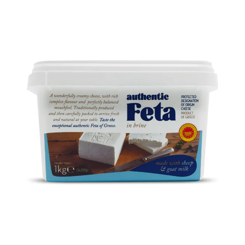 Authentic Traditional Greek Roussas Feta Cheese - PDO Certified, Made ...