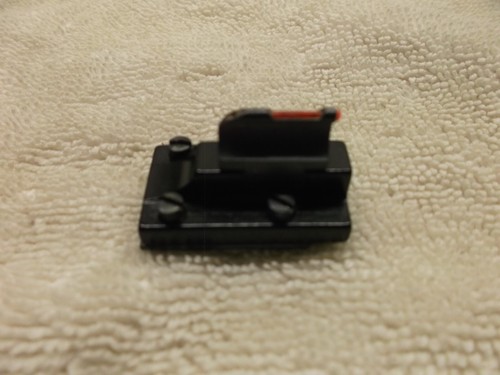 Fiber optic front sight 3/8 dovetail for Rifle, pistol, shotgun, Black ...