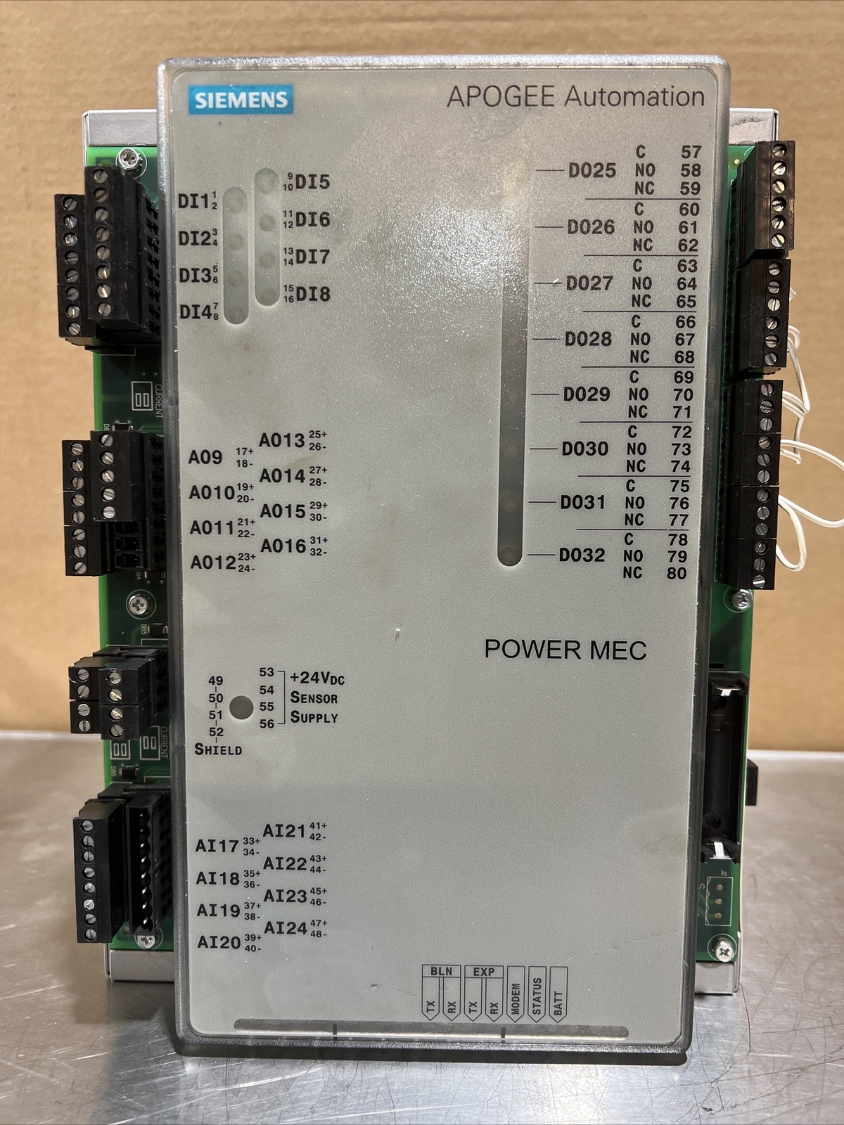 Siemens Apogee Mechanical Equipment Controller MEC Series 1200 PXM 549 ...