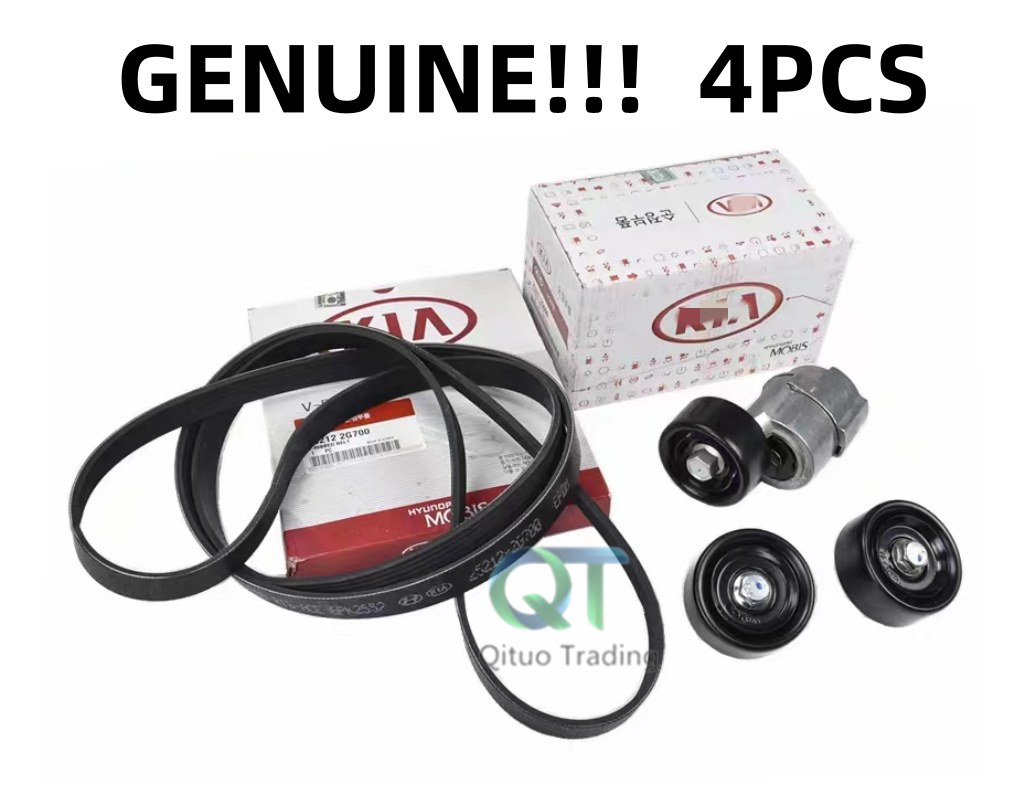 4X NEW 252122G700 Serpentine belt for Hyundai Sonata Tucson Optima 2011 ...