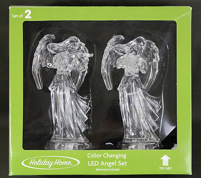 LED Color Changing Angels Holiday Home | eBay