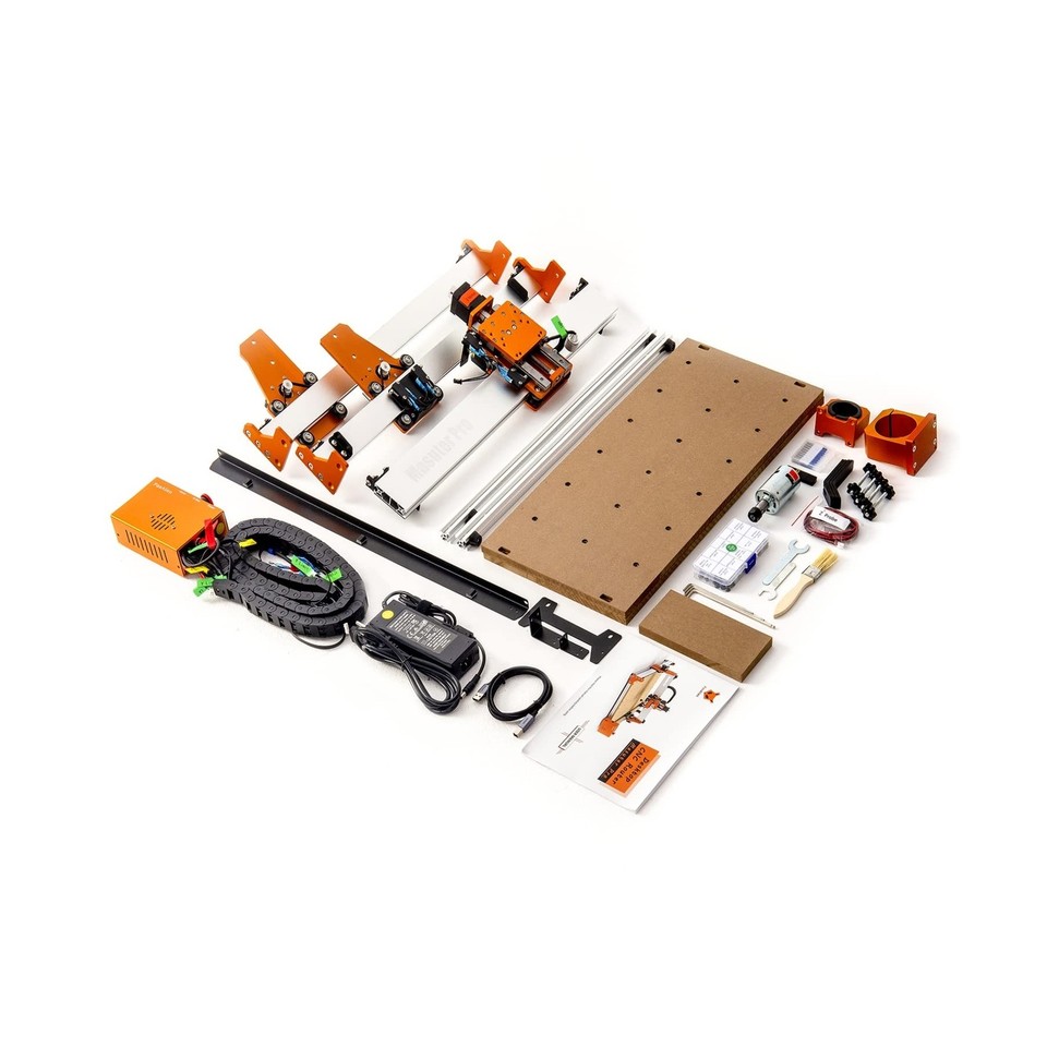 FoxAlien Masuter Pro CNC Router Machine, Upgraded 3-Axis Engraving All ...