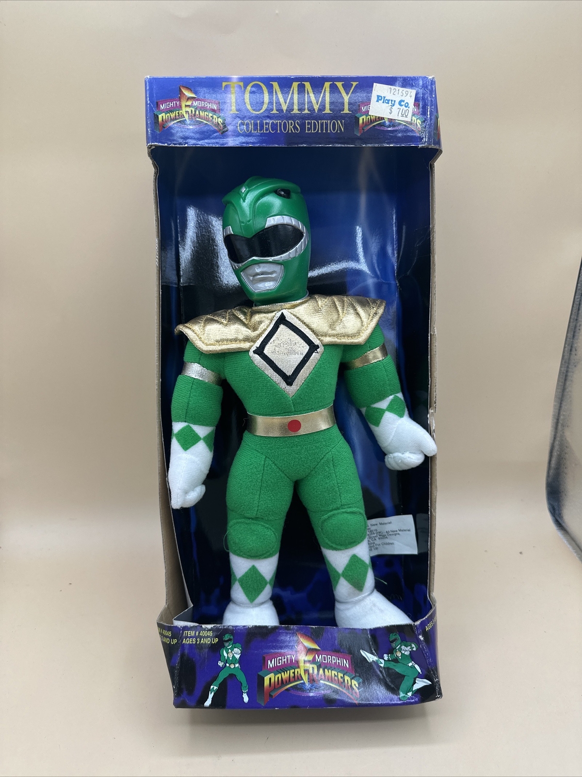 1994 Saban Green Ranger Tommy w/ Karate Arms Mighty Morphin Power ...