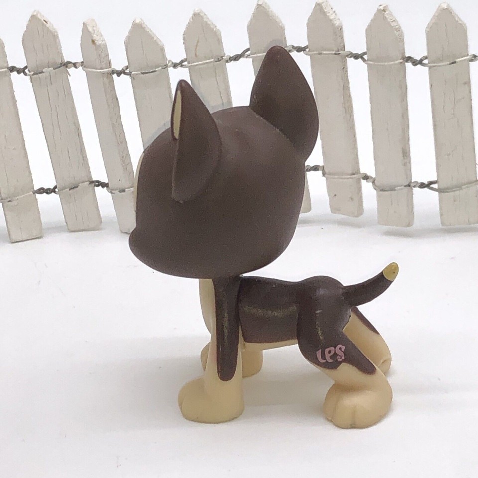 Littlest Pet Shop LPS #817 Brown Great Dane Dog Video Game | eBay