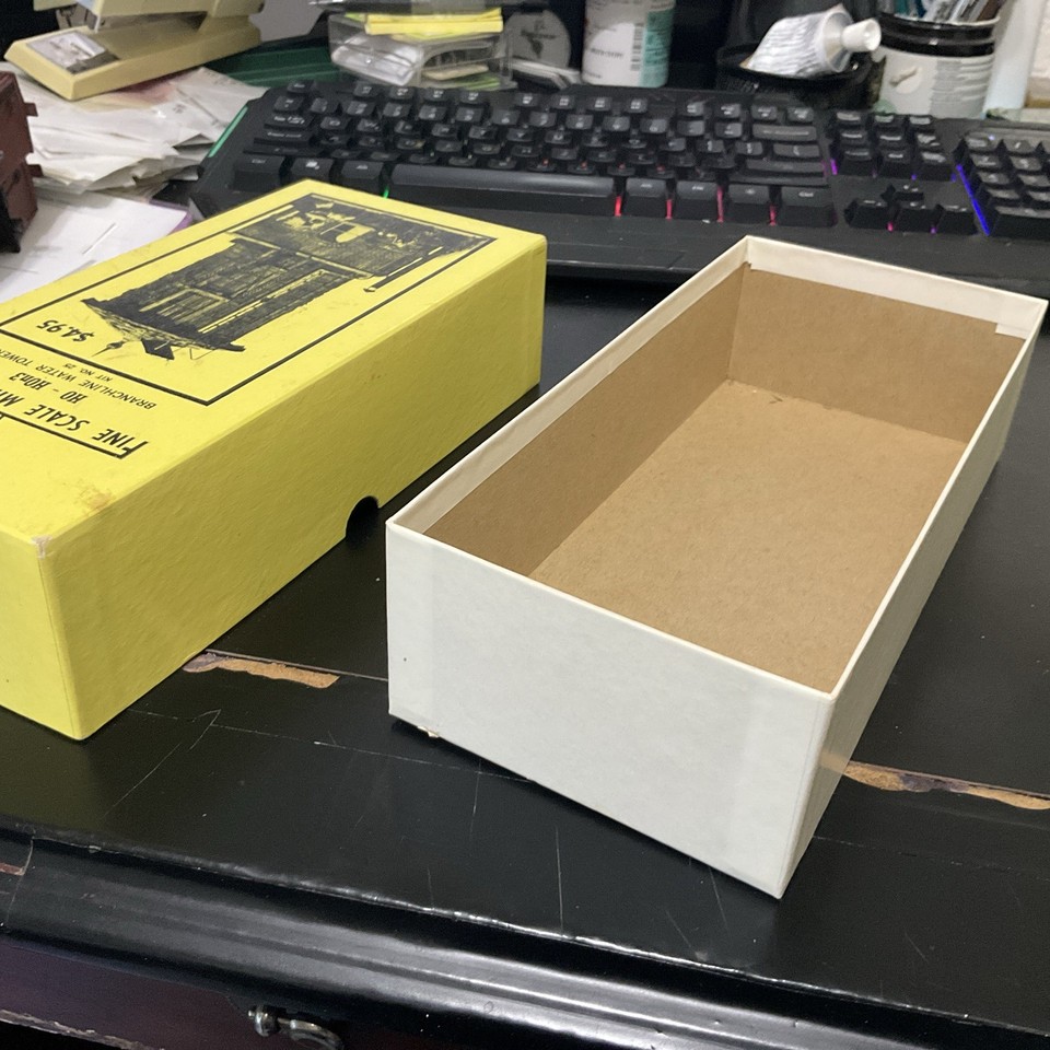 Fine Scale Miniatures ho scale #25 Branchline water tower empty box (#2 ...